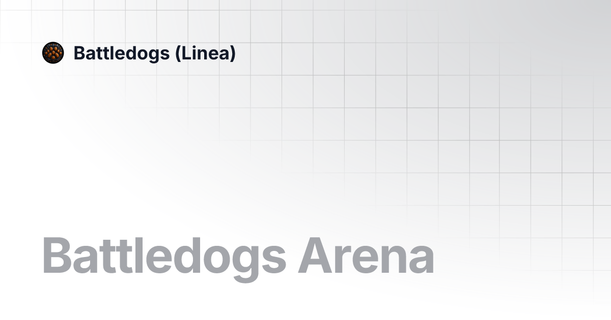 Battledogs Arena | Battledogs (Linea)